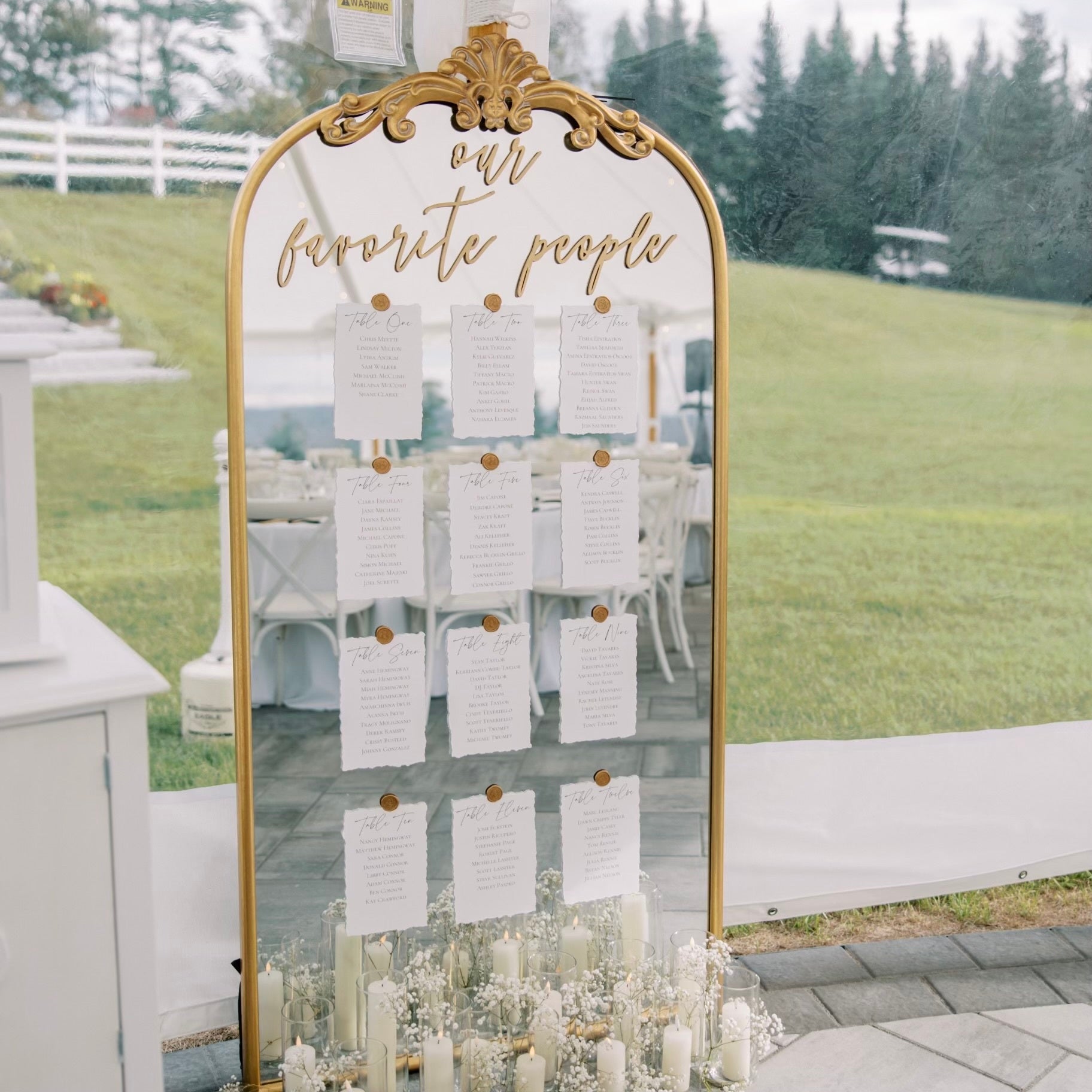 DIY Seating Chart Kit | INKED by Jackie